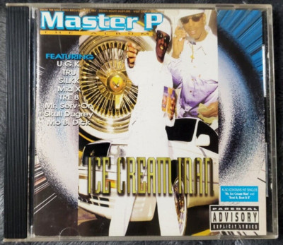 MASTER P *Ice Cream Man* CD No Limit Records 1996 TRU, UGK, MIA X, TRE ...