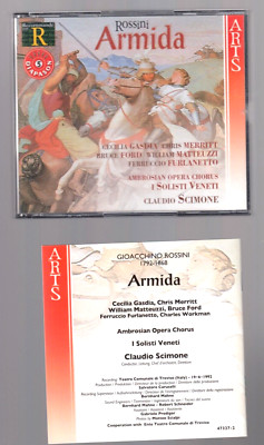 2 CD OPERA SET-ROSSINI-ARMIDA-2006-RARE EU IMPORT-GASDIA-MERRITT ...