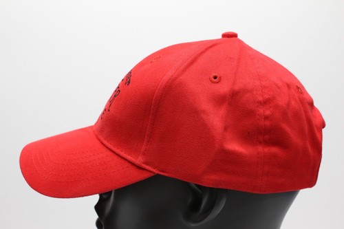 BRIDGEPORT - EBENEZER ALE - EMBROIDERED - RED - ADJUSTABLE BALL CAP HAT ...