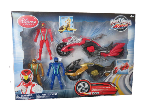 Disney Store Power Rangers RPM Chopper Battle Mode Racing Performance ...