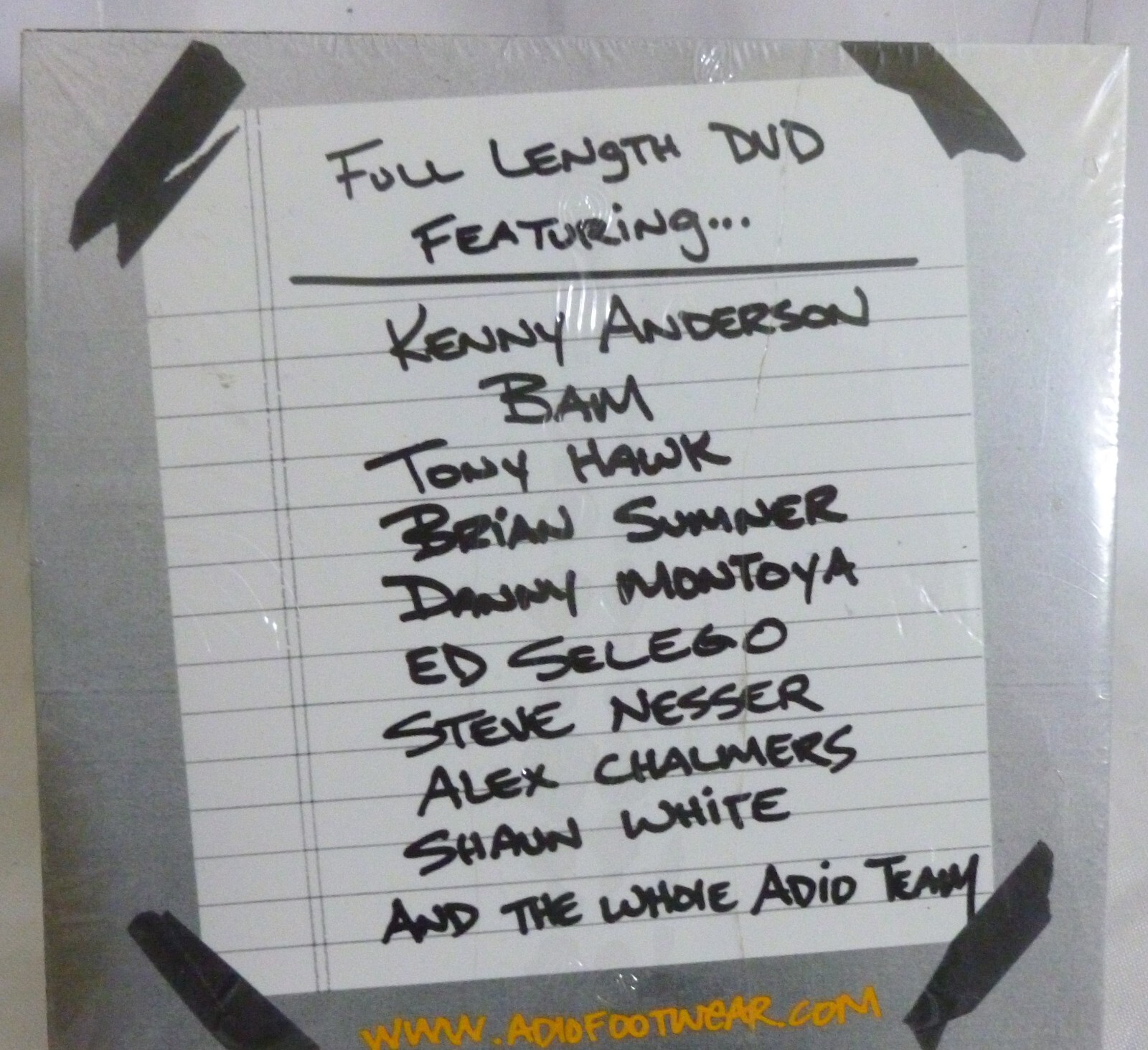 Adio Footwear Presents - Rare Promo Skateboarding DVD Tony Hawk/Bam/Shawn White | eBay