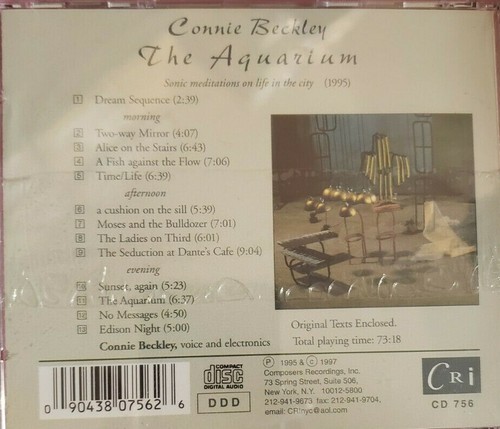 Connie Beckley: The Aquarium (CD) | eBay