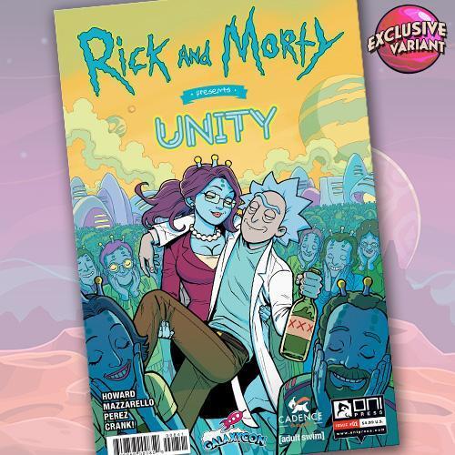 Rick and Morty Unity #1 GalaxyCon Exclusive Rebekah Isaacs Variant ...