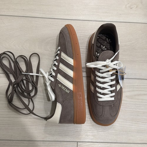 Adidas Women’s Handball Spezial Suede Brown Casual Shoes IF6490 Size 8 ...