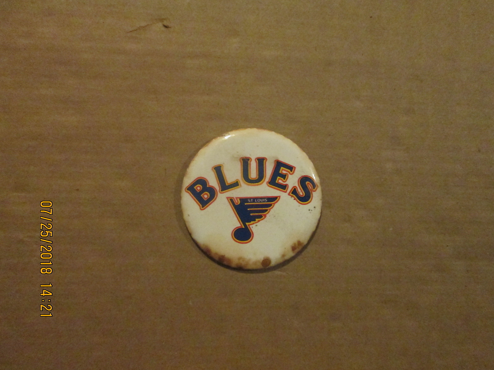 NHL St.Louis Blues Vintage Circa 1990's Logo Hockey Pinback Button | eBay
