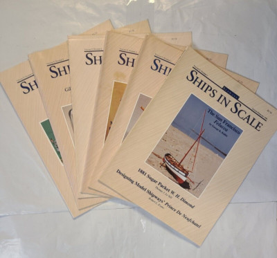 SEAWAYS' Ships in Scale Magazine -Complete 1994 Lot of 6 / Volumes 1-6 ...