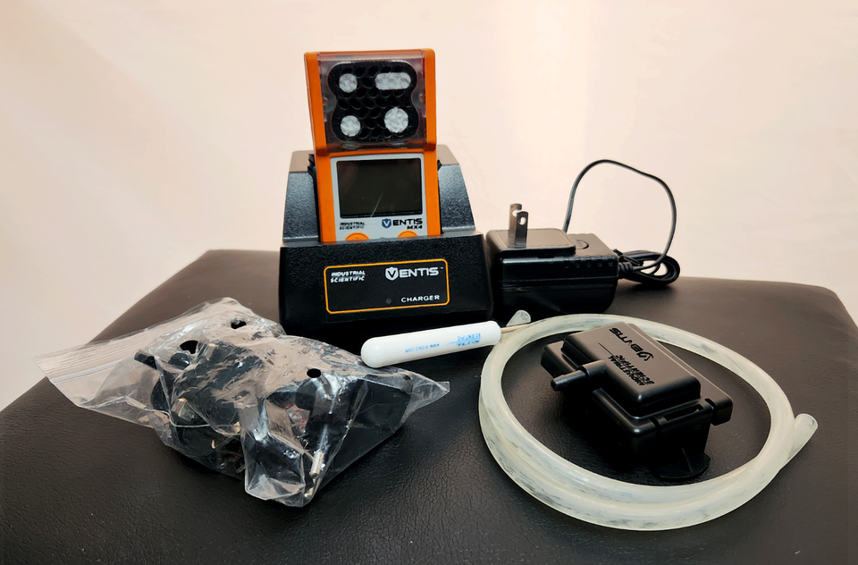 Industrial Scientific Ventis MX4 CO,H2S,LEL Multi Gas Monitor Detector ...