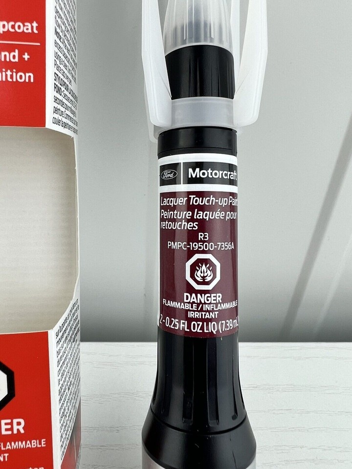 Touch Up Paint Motorcraft Color Code R3 Burgundy Velvet TC Ford Lincoln ...