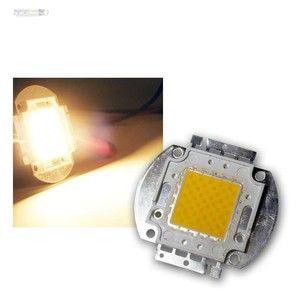 Highpower LED Chip 50 Watt warmweiß superhell Power LEDs warm white 50W ...