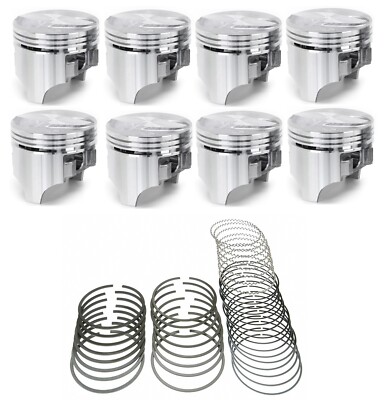1966-1969 Chevy BB 427 335/390 HP SILVOLITE .140 Dome Pistons | 8+MOLY ...