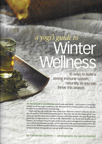 Yoga Journal Magazine Calm Core Staying Healthy Ways of the Warrior ...