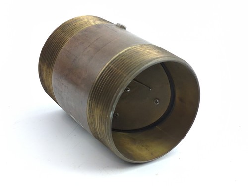 Technocheck Valve 5002-BR Male-Threaded 4" Brass 150 PSI In-Line Check ...