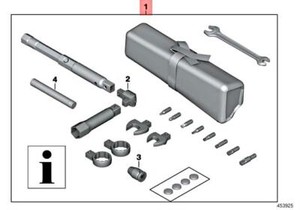 Genuine BMW Motorrad K50 R1200GS LC Tool Kit Service Kit 71608523399 | eBay