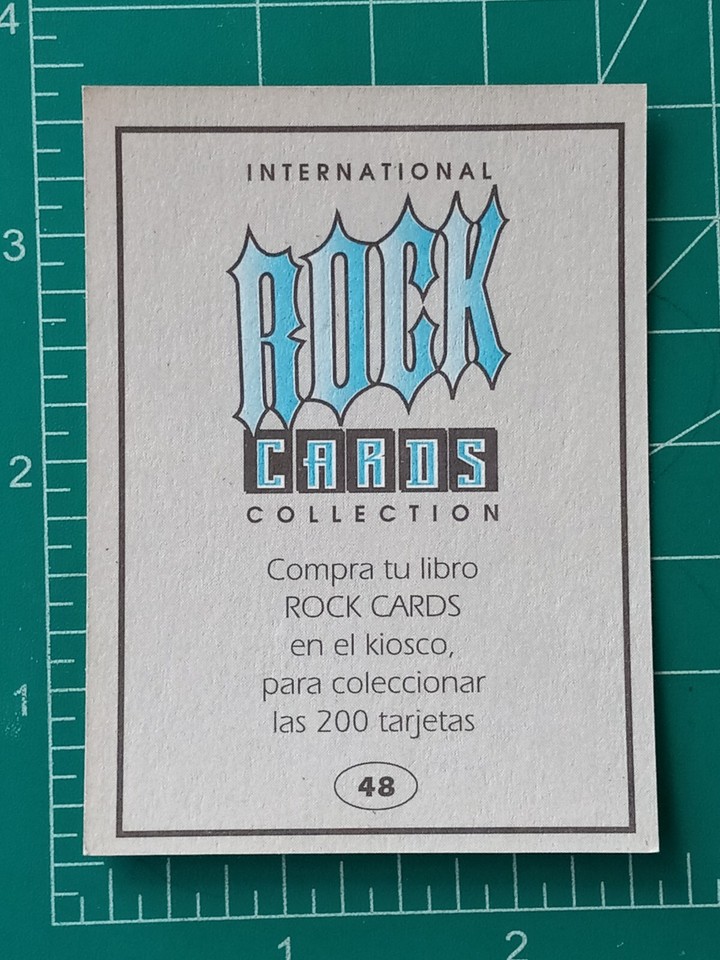 1994 Argentina Rock MUSIC CARD ULTRA FIGUS MOTORHEAD GROUP BAND LOGO | eBay