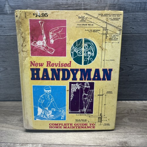 Vintage 1980 New Revised Handyman Complete Guide to Home Maintenance ...