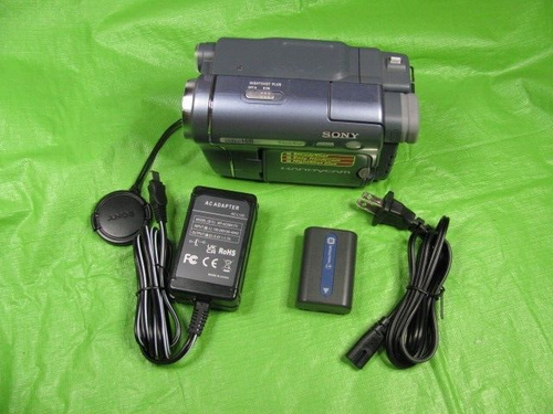 Sony Handycam CCD-TRV328 Hi-8 Analog Camcorder - Record Transfer Watch ...