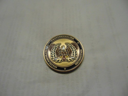 CHALLENGE COIN CW5 JOE CONSIGLIO NATIONAL VICE PRESIDENT USA WOA | eBay UK