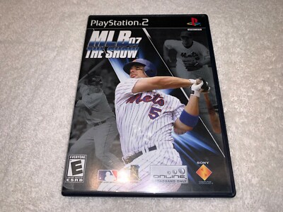 MLB 07: The Show (Sony PlayStation 2, 2007) PS2 Black Label Complete ...