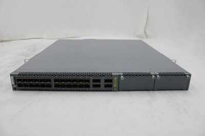 Juniper EX4600-40F-AFO 24-Port Network Switch Blank Modules w/ Rack ...