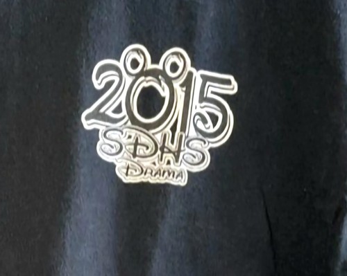 Mens XL T-Shirt Shirt The San Dimas High School Drama Club Disney 2015 ...