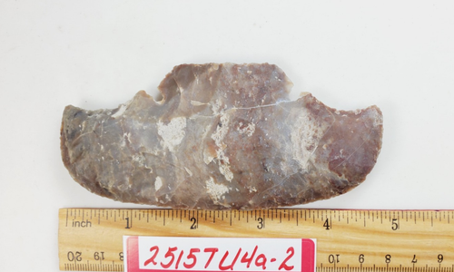 4.75" Stone Ulu Knife Blade - Hunting - Skinning - Ax - Hand Knapped ...