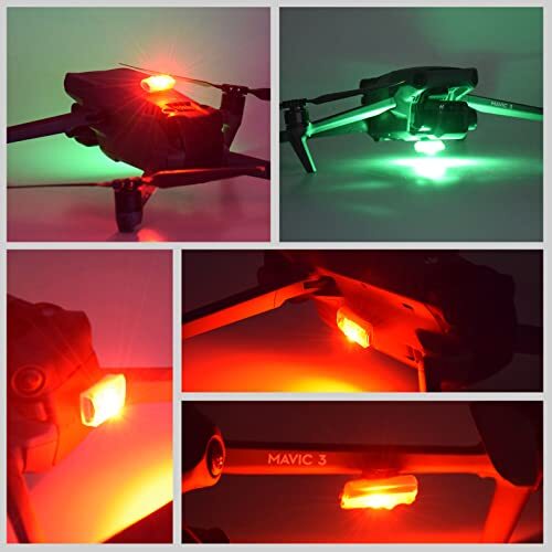 Mini Drone Strobe Light - Super Bright LEDs for DJI Mini 3 Pro Mini 4 ...