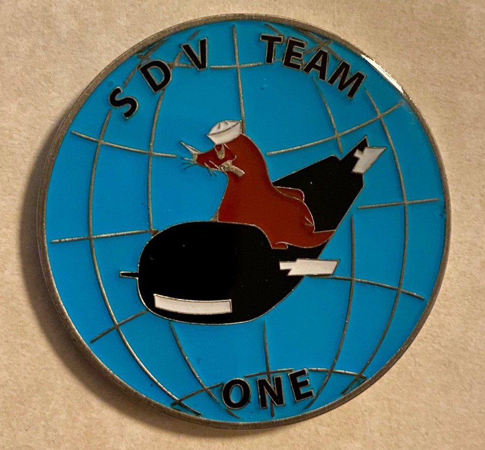 Sub / SEAL Delivery Vehicle Team One SDVT-1 Intelligence N2 Navy ...