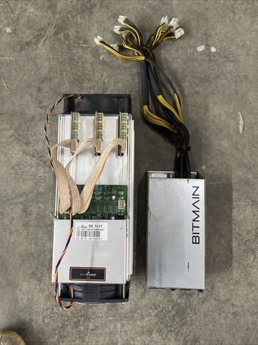 Bitmain Antminer S9 13.5TH Bitcoin Miner Bitmain PSU 120v BTC BCH SHA ...