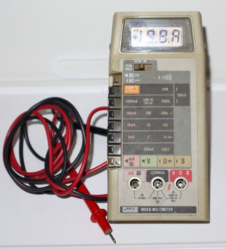 Digital+Multimeter+DMM+Fluke+8024+B+8024B+- for sale online | eBay