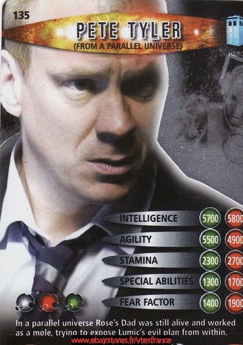 Pete Tyler (Parallel Universe) #135 [Exterminator] Doctor Who Battles ...