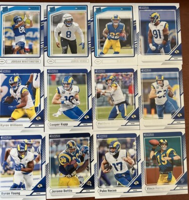 2024 Donruss Football (1-400 Set) Los Angeles Rams Team Set (12 Cards ...
