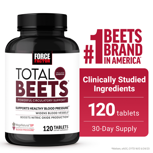 Total Beets Blood Pressure Supplement with Beetroot, 120 Tablets | eBay