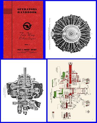 P&W Twin Wasp Operators Handbook - DC3, Beaufort on CD or USB | eBay