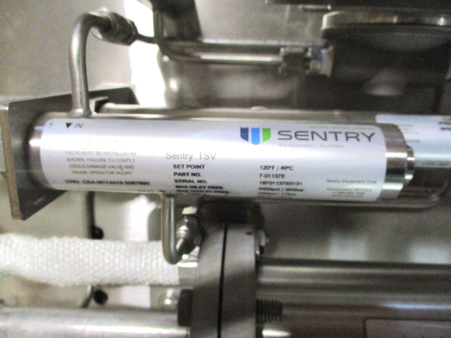 SENTRY EQUIPMENT SL200H SINGLE LINE SAMPLE PANEL / TLF-4225 / SL200 ...