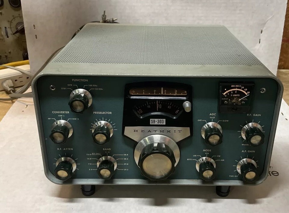 Vintage Ham Radio Heathkit SB-303 Solid State SSB Receiver GRA-70-6 | eBay
