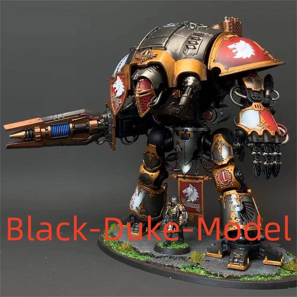 Warhammer 40K Knight Preceptor Imperial Knights Presale Painted Gallery ...
