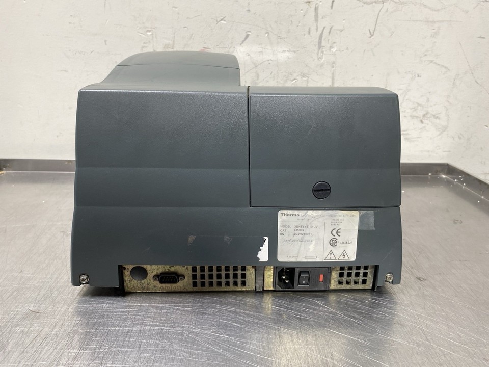 Thermo Genesys 10 UV Spectrophotometer Cat. 335902 100-240VAC | eBay