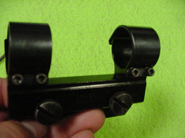 Mannlicher Schoenauer WR Weaver QR QD 1" Scope Side Mount & MS Side ...