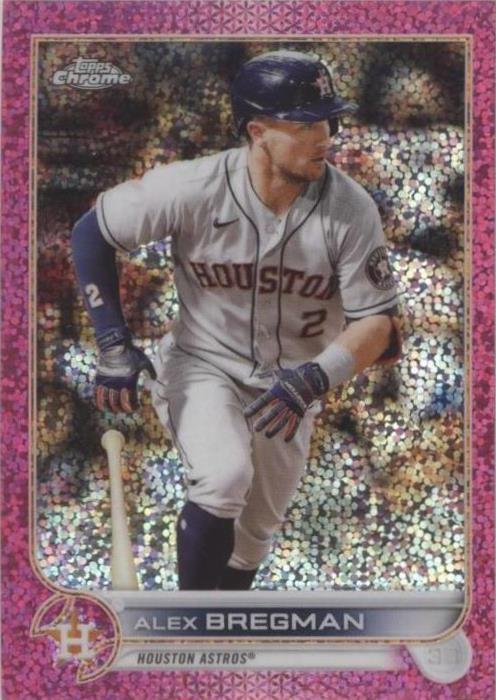 2022 Topps Chrome - Alex Bregman #141 Magenta Speckle Refractor /350 ...