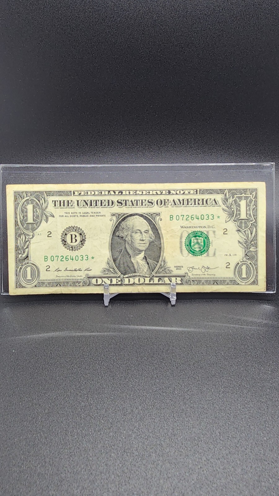 2013 1 DOLLAR BILL STAR NOTE B SERIES RARE DUPLICATE SERIAL # (READ ...