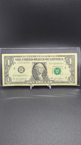 2013 1 DOLLAR BILL STAR NOTE B SERIES RARE DUPLICATE SERIAL # (READ ...