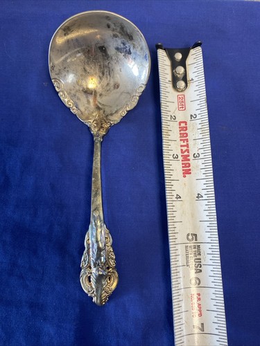 Vintage Baroque By Godinger Silverware Plated Large Spoon RARE!!! | eBay