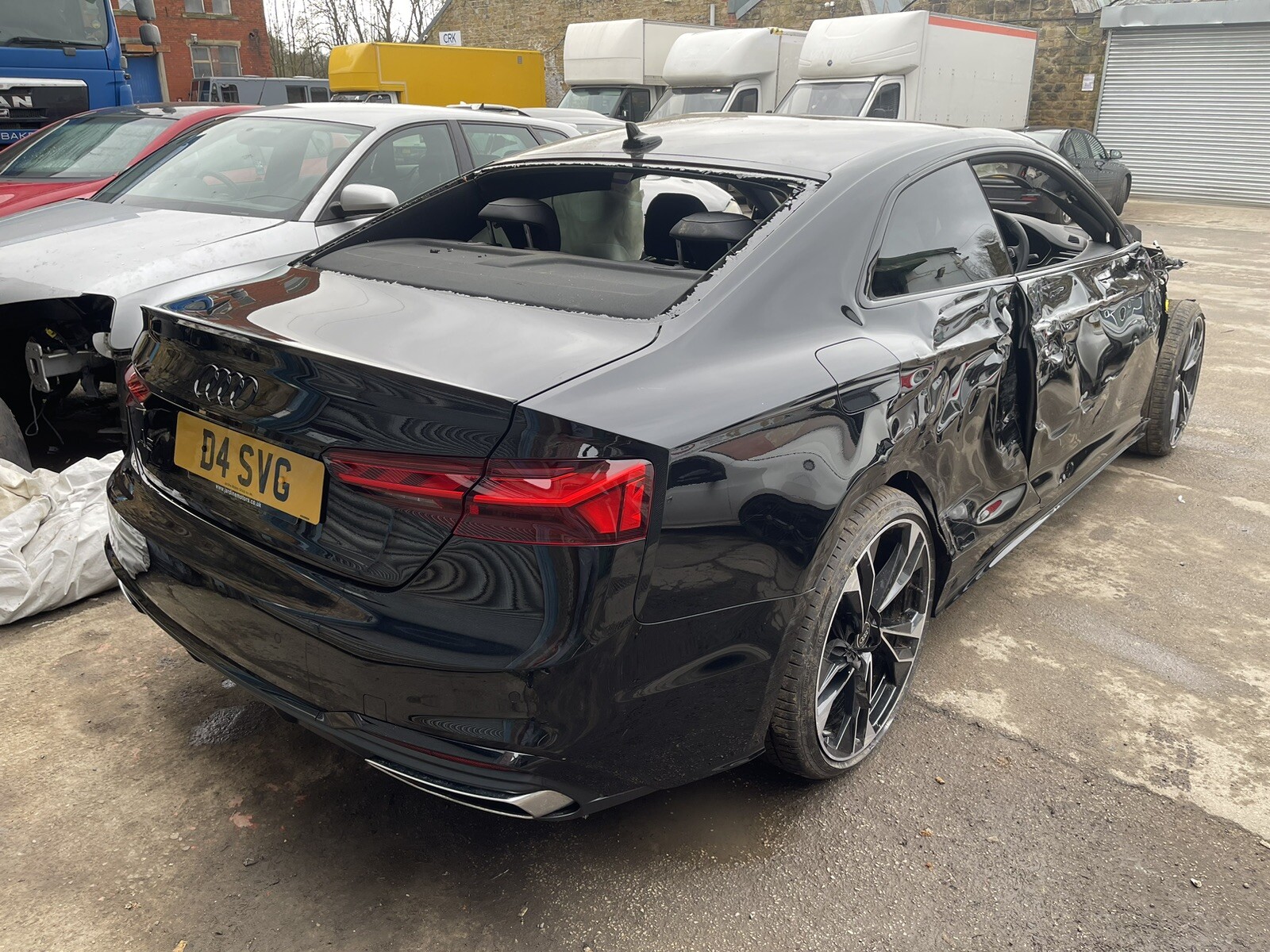AUDI A5 B9 / B9.5 S Line Black Edition Breaking Coupe 40 TFSI LY9T DMS ...