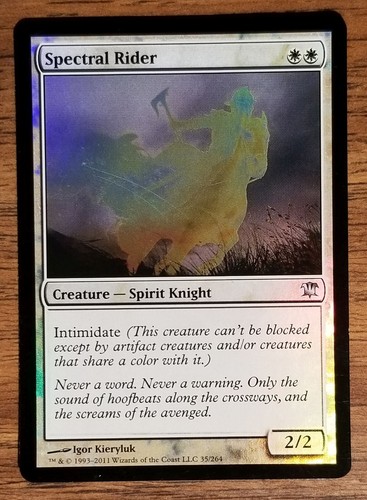 2011 MTG: Spectral Rider Foil English - Innistrad (ISD) - See Pictures ...