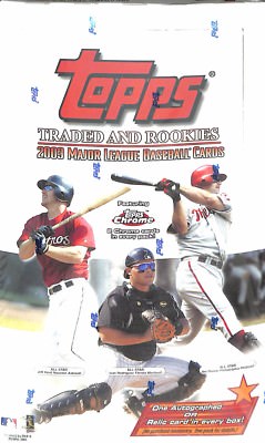 2003 Topps Traded and Rookies Sealed Hobby Box | eBay