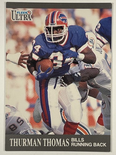 Thurman Thomas #10 1991 Fleer Ultra Buffalo Bills | eBay.de