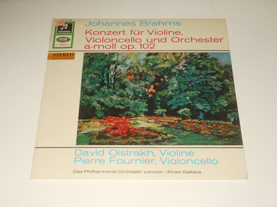 Columbia SMC 80 900 - David Oistrakh / Pierre Fournier - LP - BRAHMS ...