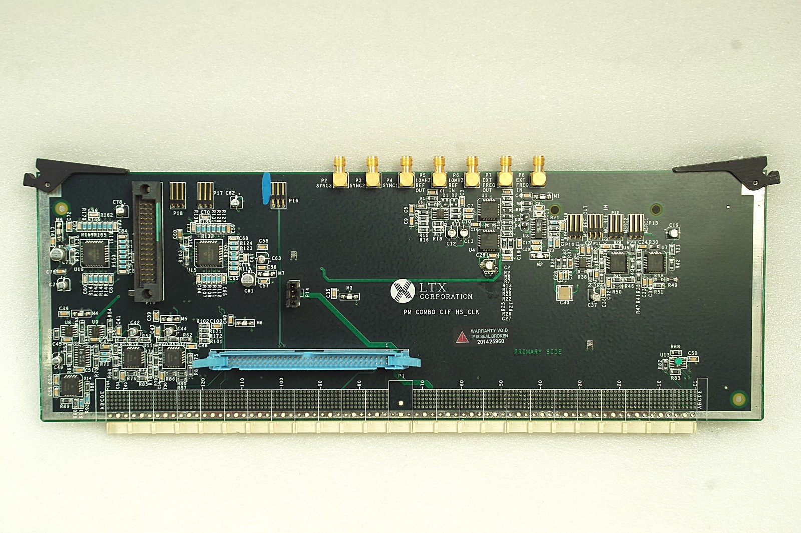 LTX CORPORATION PM COMBO CIF HS_CLK 860-2759-03 AE 860-2759-01 BOARD ...