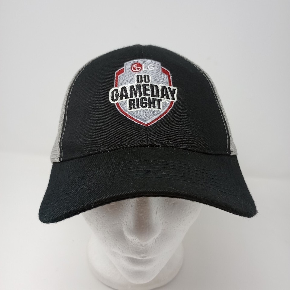 LG Life's Good Do Gameday Right Black Gray Adjustable Baseball Cap Hat ...
