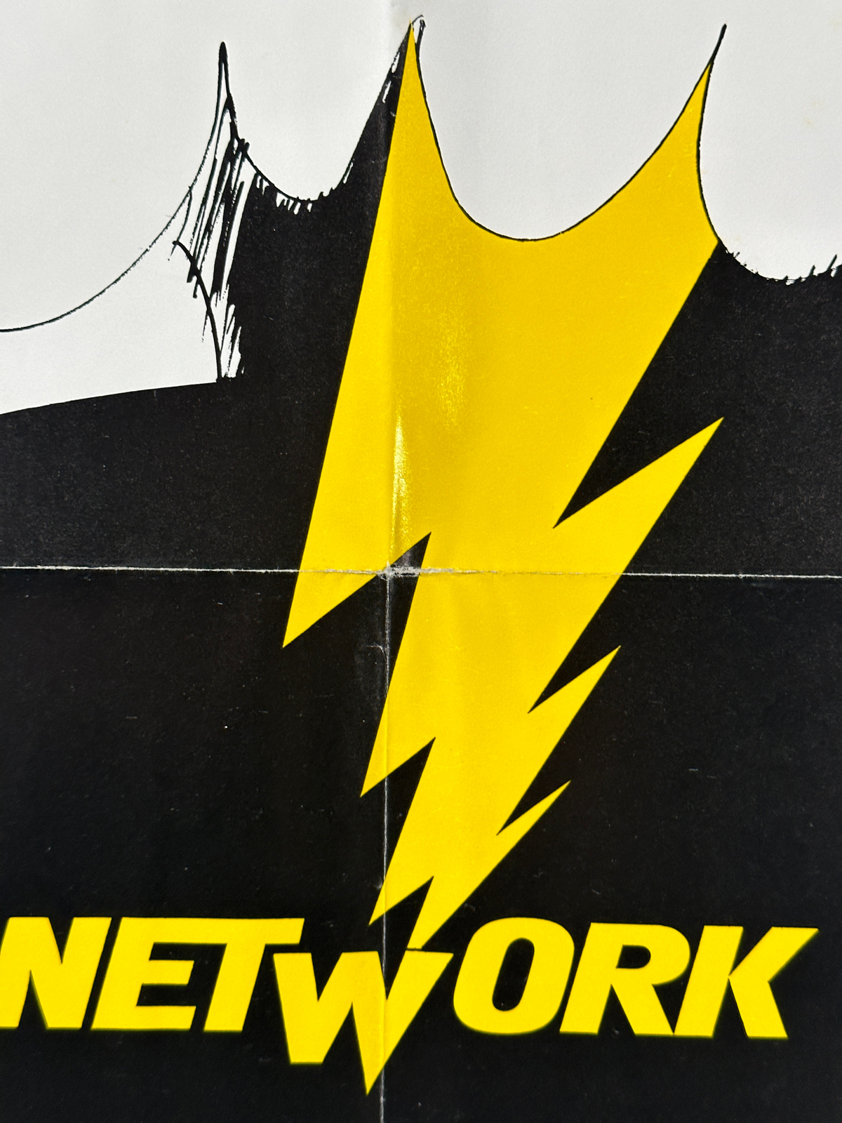 Original movie poster Network 1976 | eBay UK